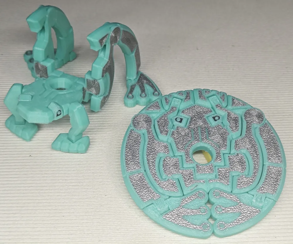 Sound Ghost Disc God, Disc Beast, Part 2, Assembly-Free Print-in-Place ...