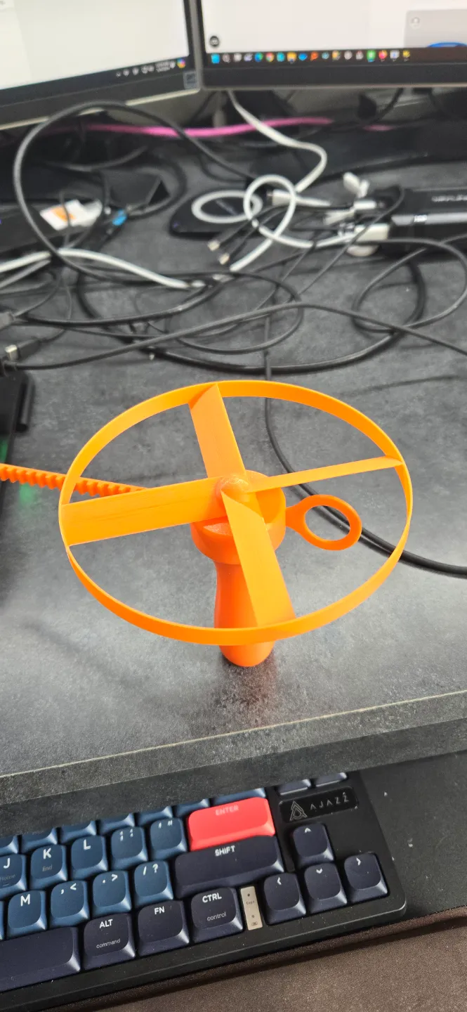Propeller Launcher - Free 3D Print Model - MakerWorld