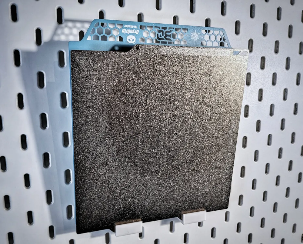 Minimal Build Plate Rack for Skadis - 3 plates by zomb MakerWorld ...