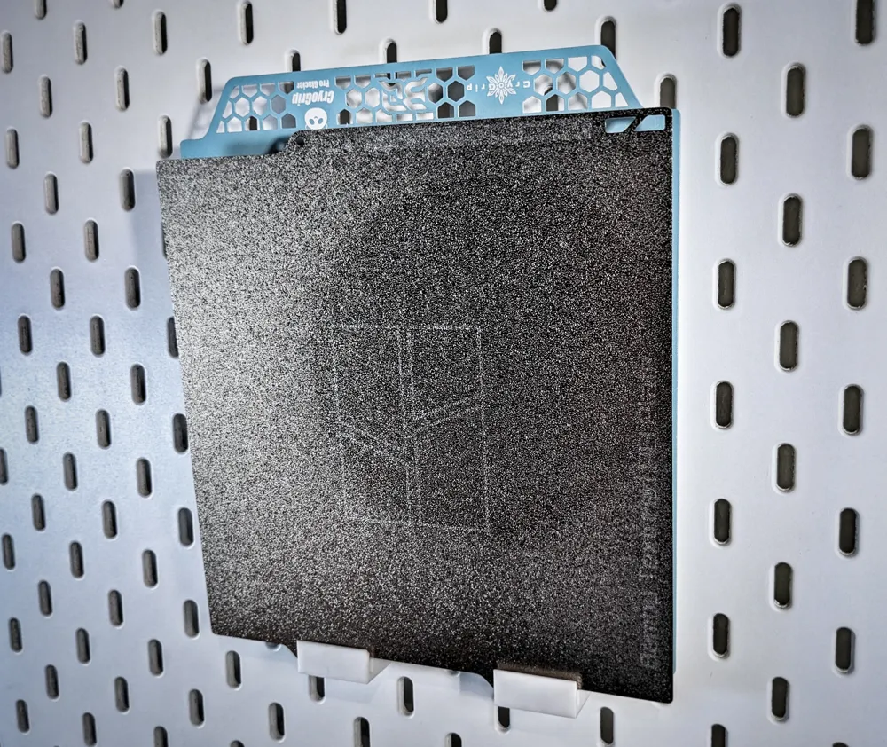 Minimal Build Plate Rack for Skadis - 3 plates by zomb MakerWorld ...