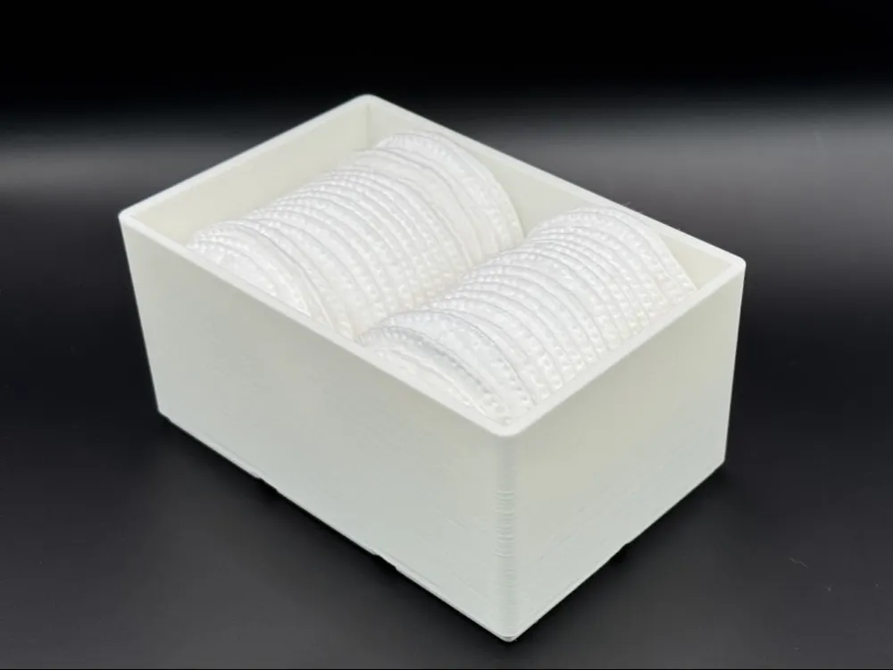 Gridfinity Cotton Round Pad 2x3 Bin - Free 3D Print Model - MakerWorld
