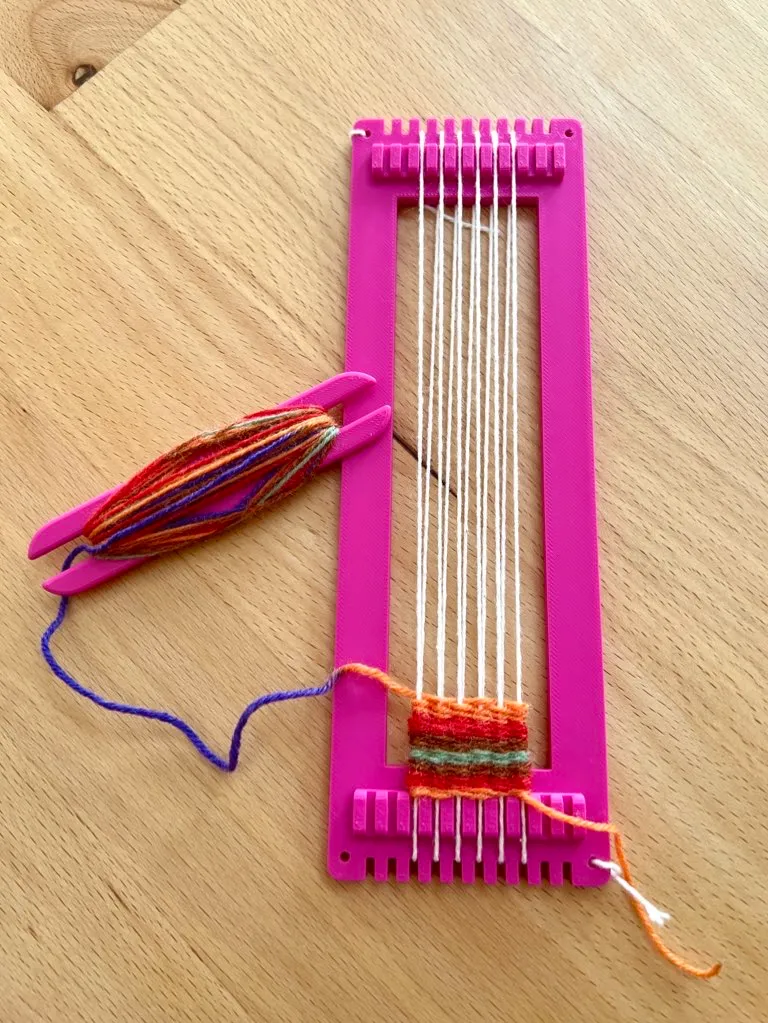 Bookmark Loom & Small Shuttle - Free 3D Print Model - MakerWorld
