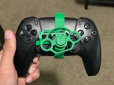 Fully Printed Controller Steering Wheel Remixed by Farid653 MakerWorld ...