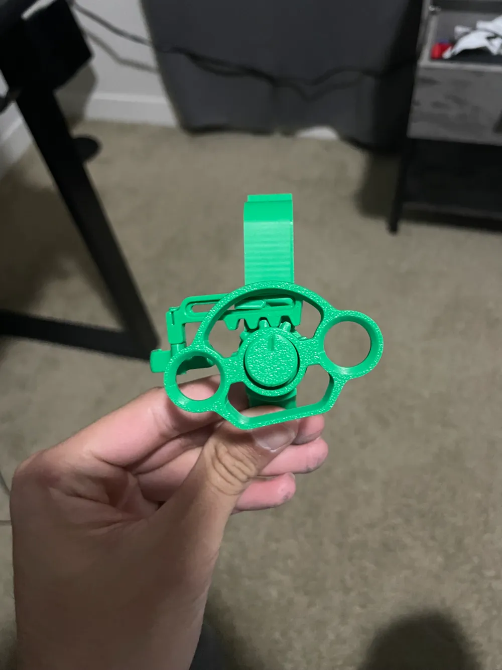 Fully Printed Controller Steering Wheel Remixed by Farid653 MakerWorld ...