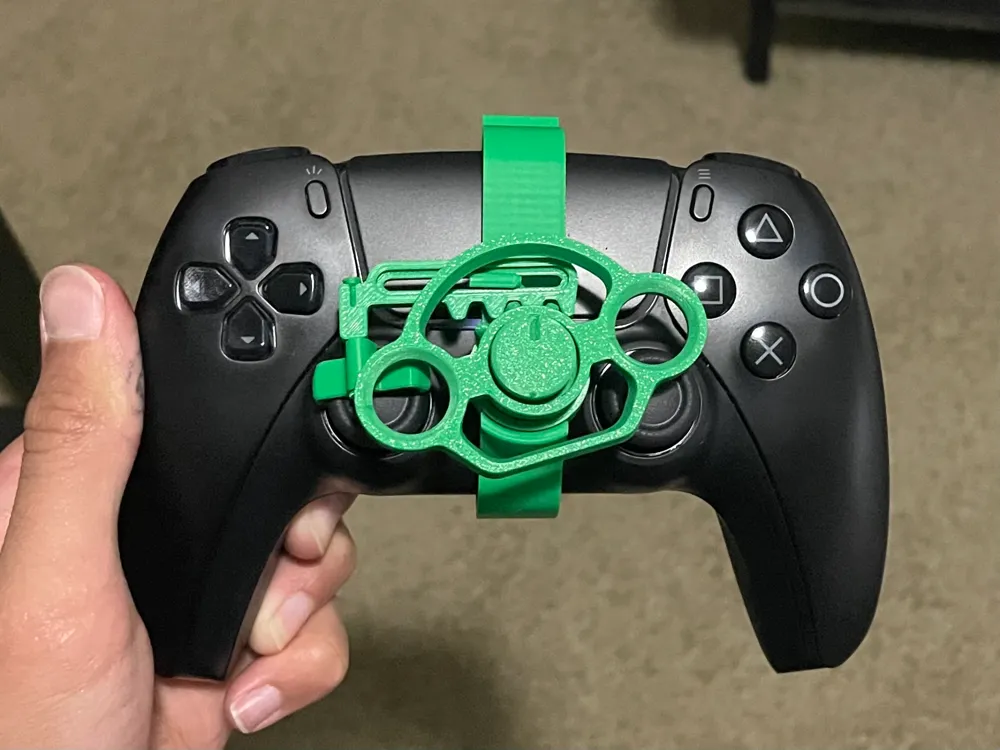 Fully Printed Controller Steering Wheel Remixed by Farid653 MakerWorld ...