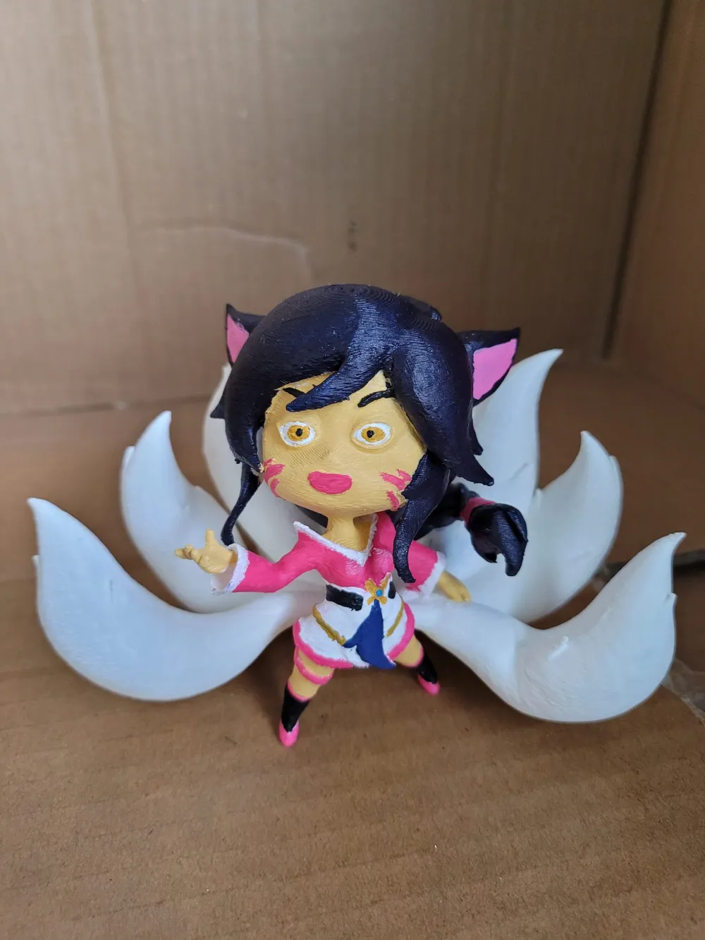Ninetaled fox - Chibi Ahri - League of Legends by Fldprints - MakerWorld