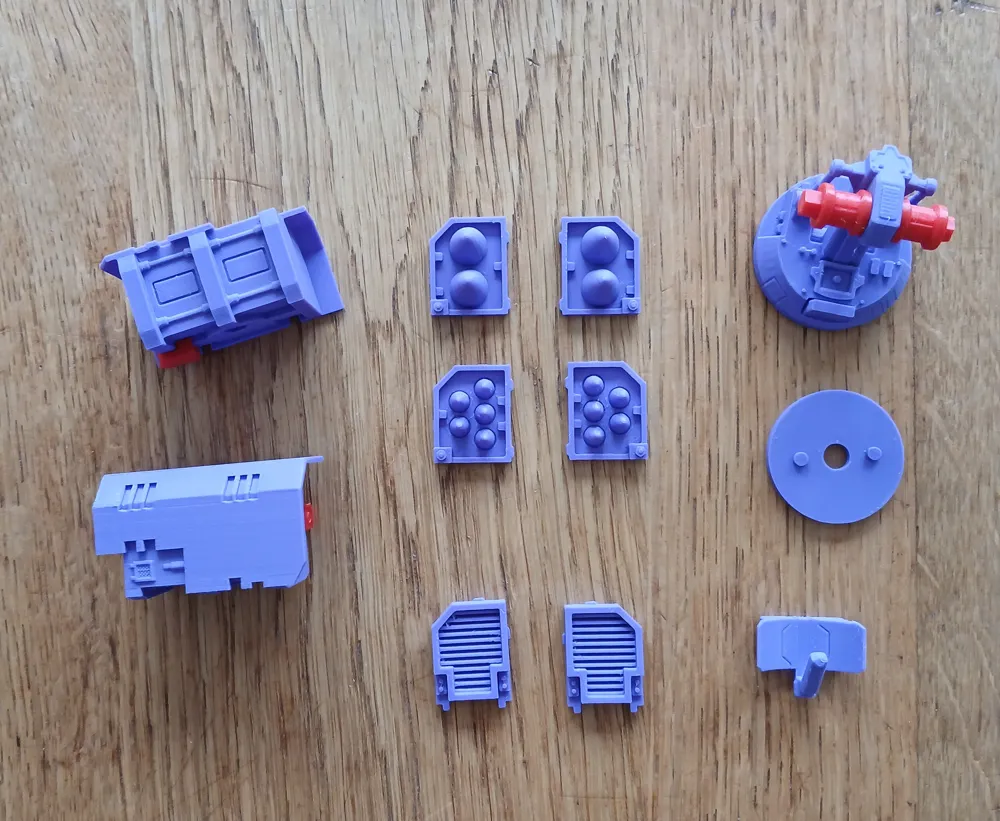 Proxy rocket turret by Mesa MakerWorld: Download Free 3D Models