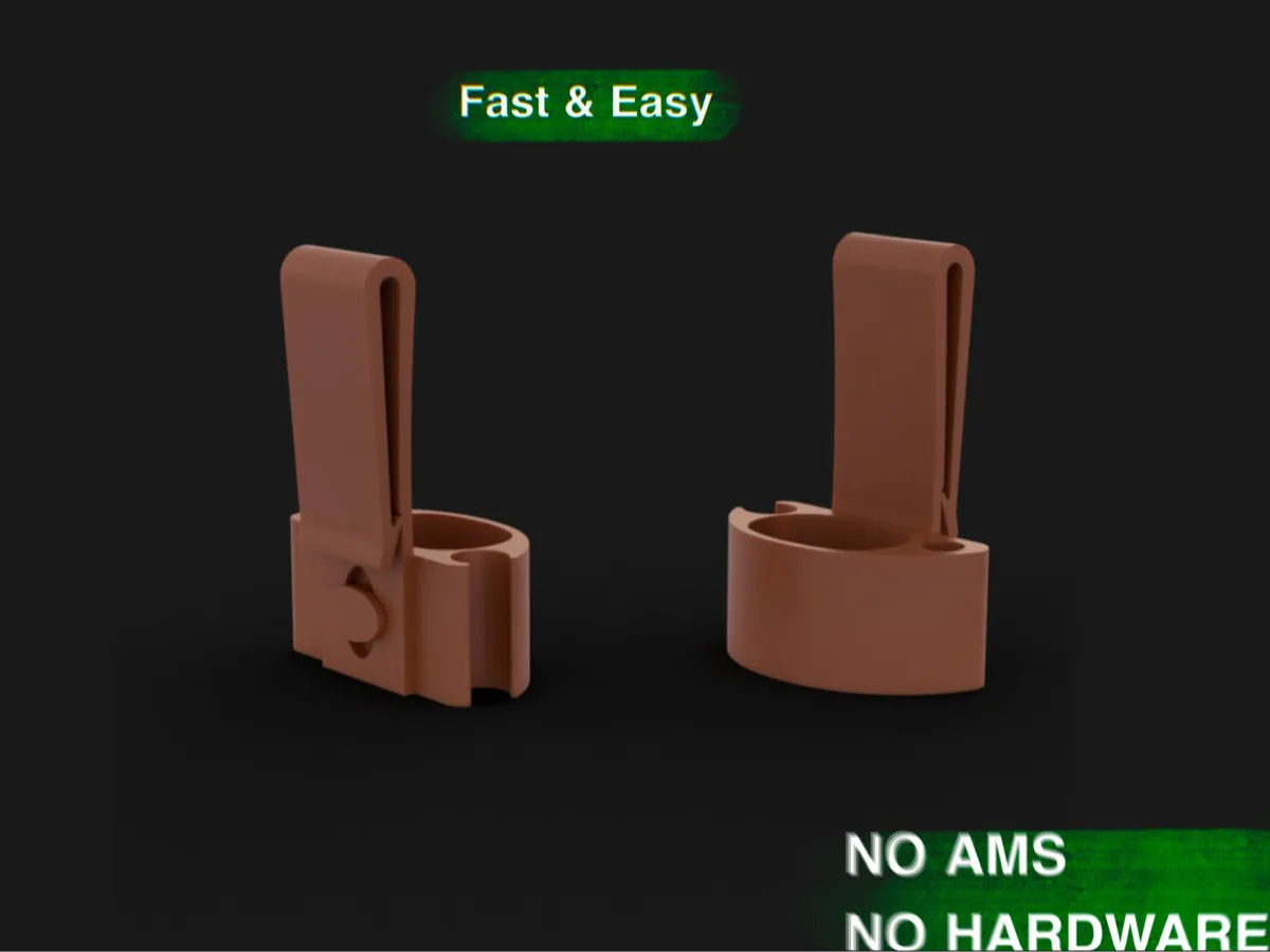 Morakniv belt clip- quick detach - Free 3D Print Model - MakerWorld