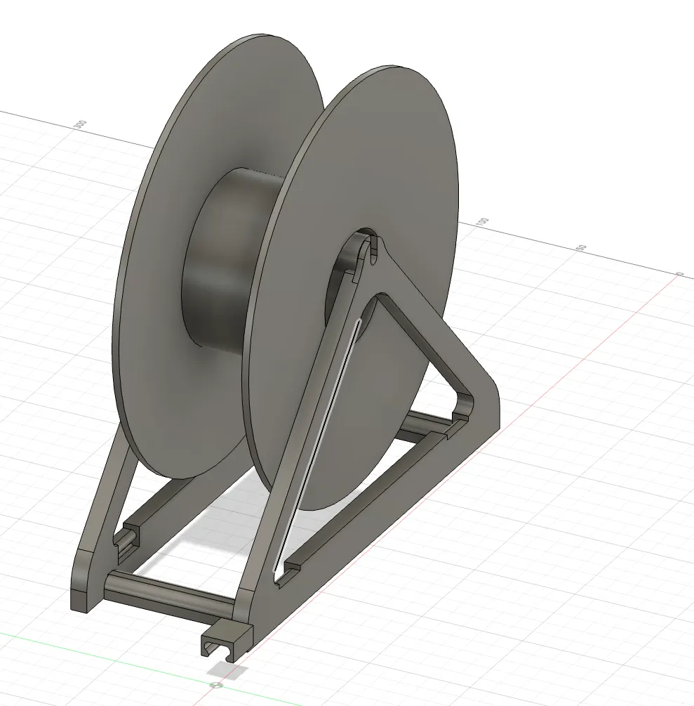 Filament Spool Holders - Clip multiple together by dangles_ - MakerWorld
