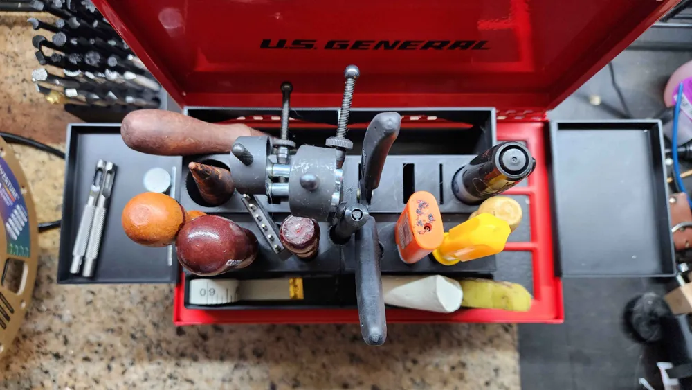 Leather Tool Holder Gridfinity - Free 3D Print Model - MakerWorld
