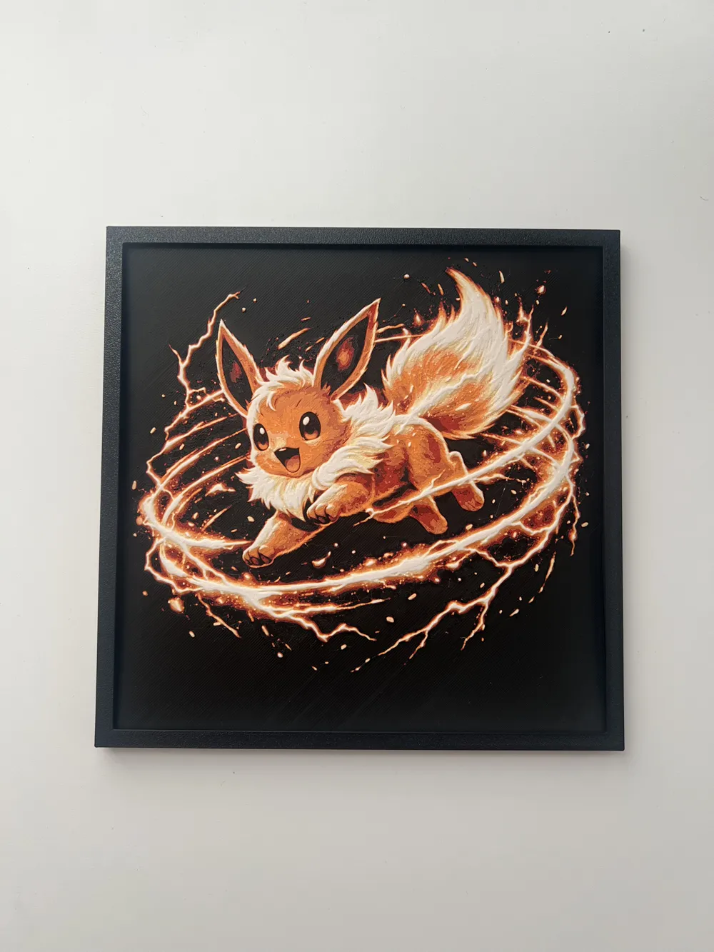 Eevee - Pokemon - HueForge - Free 3D Print Model - MakerWorld