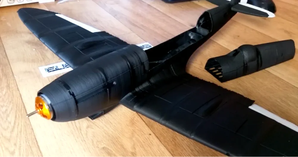 Spitfire RC Plane Model (Multiple Parts) by Cam - MakerWorld