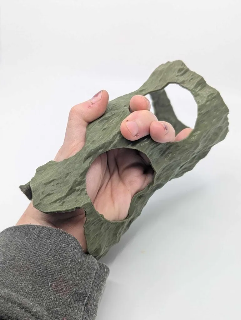 giant lizard Snake log with texture and holes by Solid Bizz MakerWorld ...