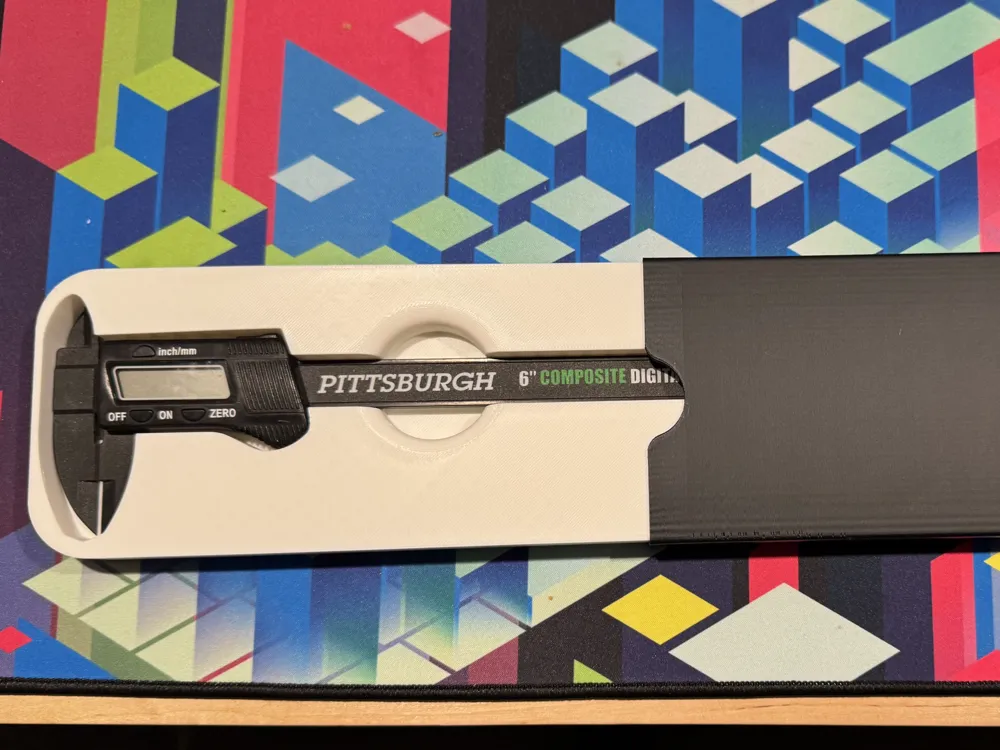 Pittsburgh 6" composite digital caliper case - Free 3D Print Model ...