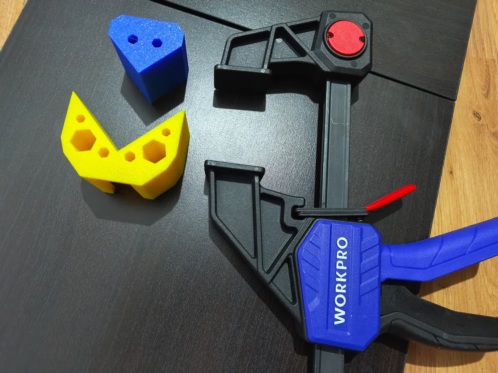 Pac-clamp 90° adapter for Workpro heavy duty clamp by rainbowat ...