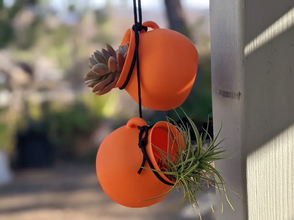 Hangable Clay Jar Inspired Planter by alope089 - MakerWorld
