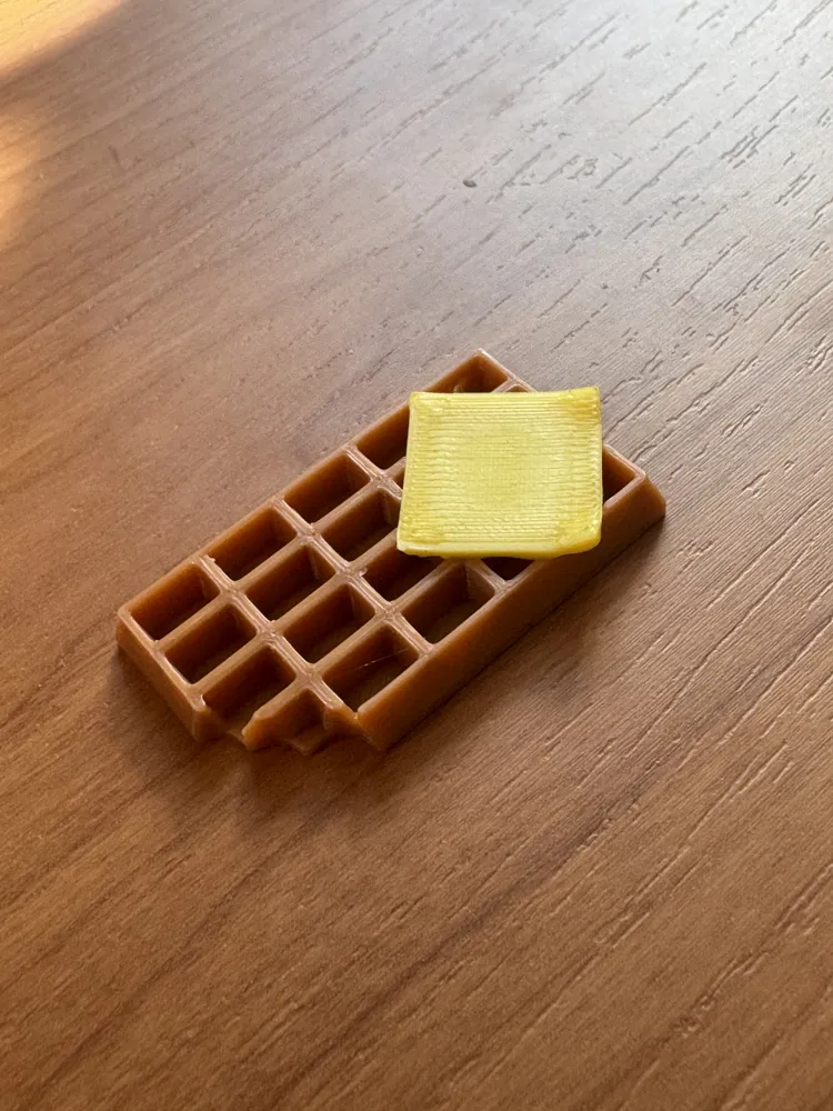 Waffle Keychain by criptodesign MakerWorld: Download Free 3D Models