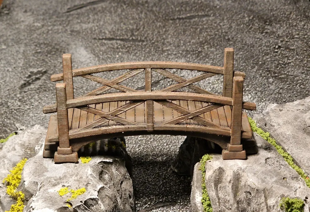 Rohan-Style Wooden Bridge – MESBG wargame terrain - Free 3D Print Model ...