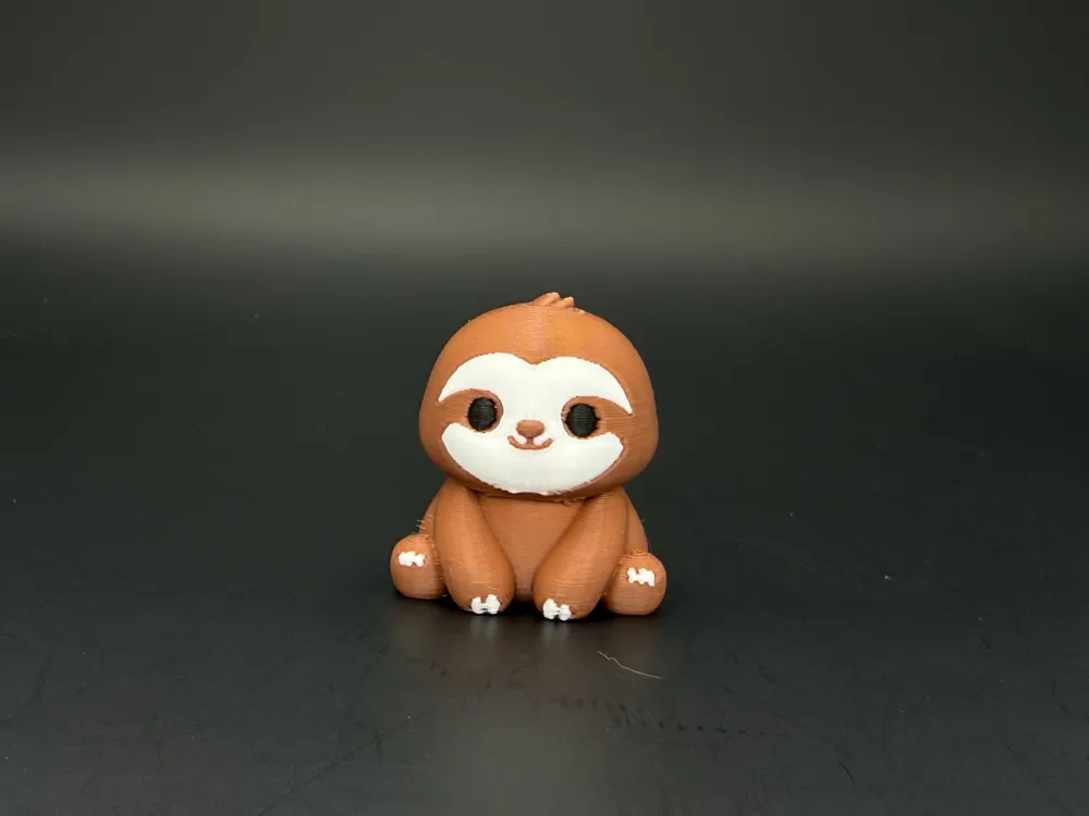 Nook – The Cozy Little Sloth - Free 3D Print Model - MakerWorld