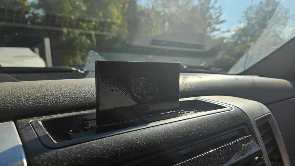 Ram 1500 4th Gen Phone Dash Mount - Free 3D Print Model - MakerWorld