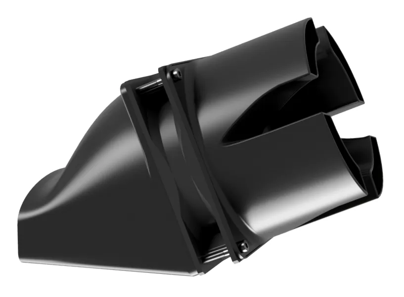 Desk Fan Inlet Duct & Stand for 120mm PC Fan by perryellwood - MakerWorld