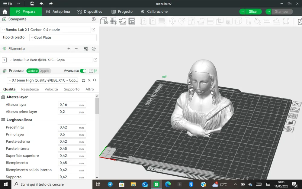 Monalisa em outra dimensão por Aemmaker MakerWorld: Baixe modelos 3D gratuitos