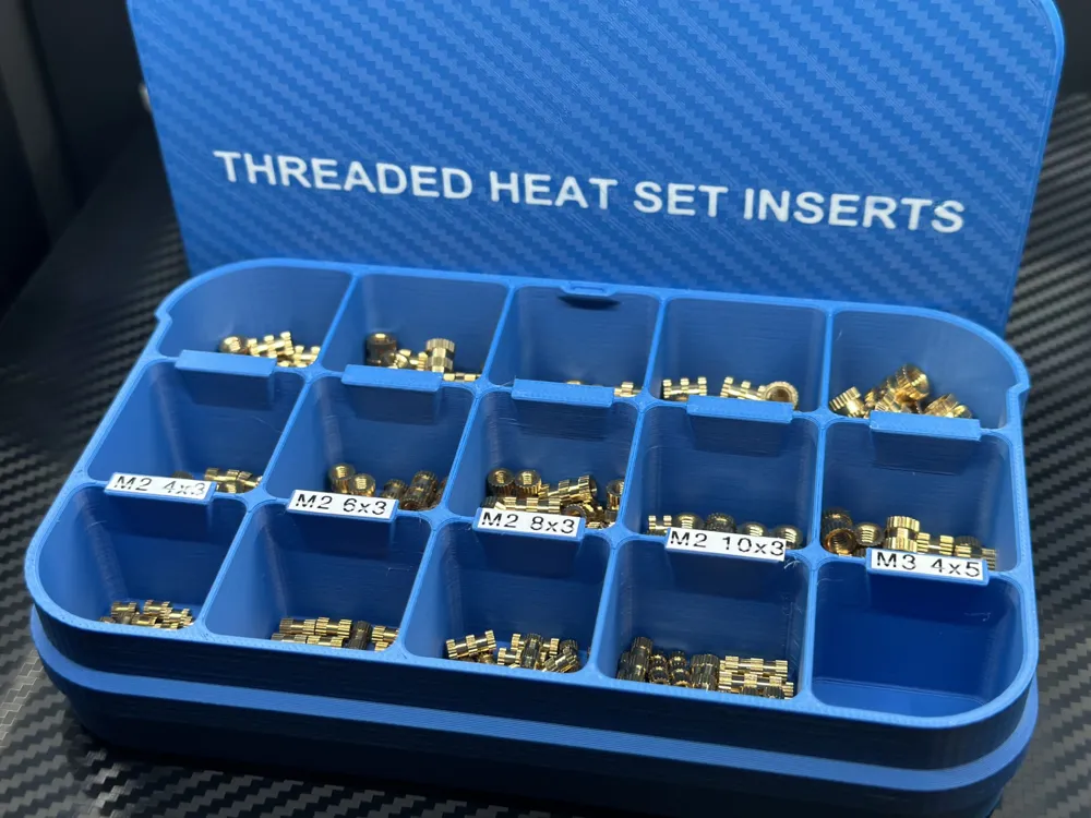 Threaded Heat Set Insert Remixed by Jorge Q. - MakerWorld
