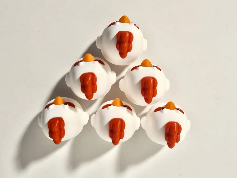 Eggy - The cute little chicken - Free 3D Print Model - MakerWorld