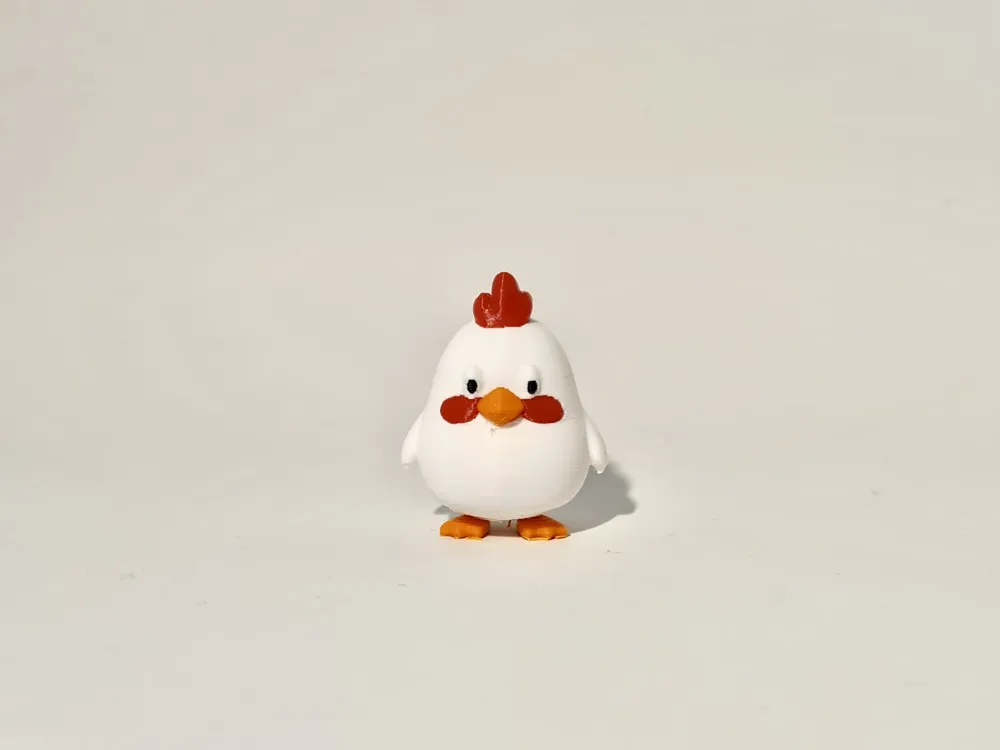 Eggy - The cute little chicken - Free 3D Print Model - MakerWorld