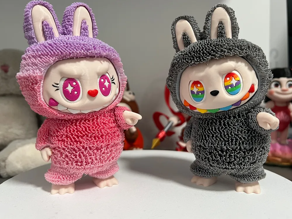 Labubu - Labubu Rainbow Teeth and Eyes (Long Hair Version) Ultimate ...