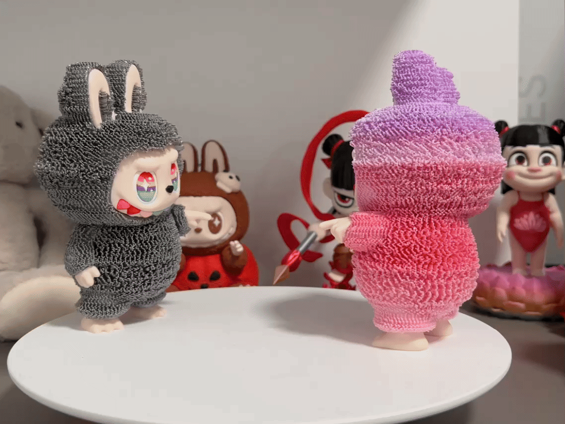 Labubu - Labubu Rainbow Teeth and Eyes (Long Hair Version) Ultimate ...