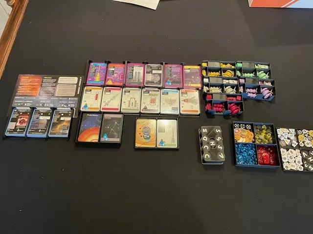 High Frontier 4 All Board Game Insert by johnantiphon - MakerWorld