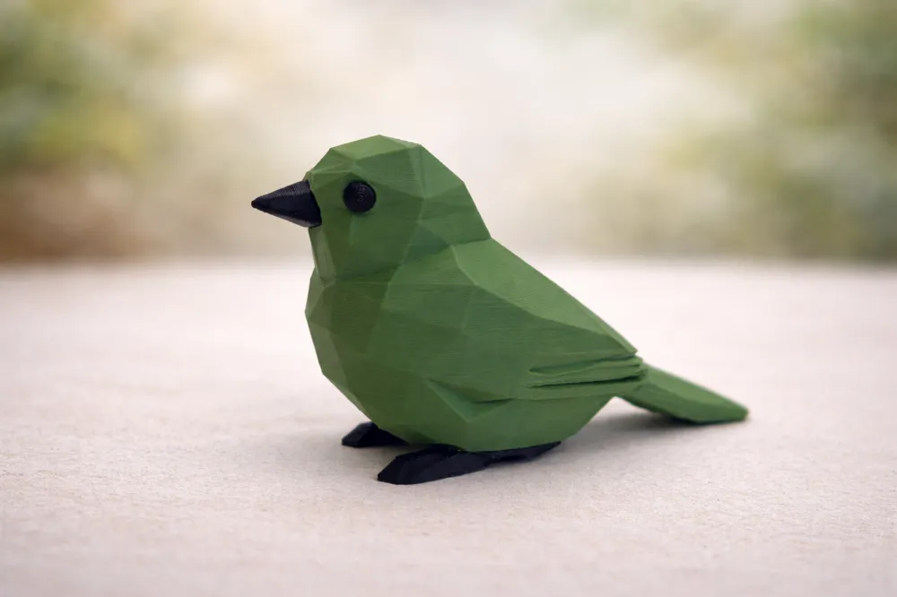 cute Low-Poly Birds Spring - Free 3D Print Model - MakerWorld
