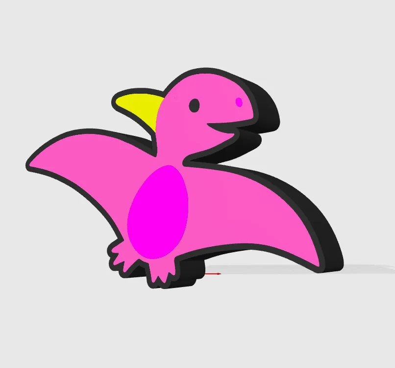 Baby Dinosaur Teradactyl Lightbox by JJ3D Prints - MakerWorld