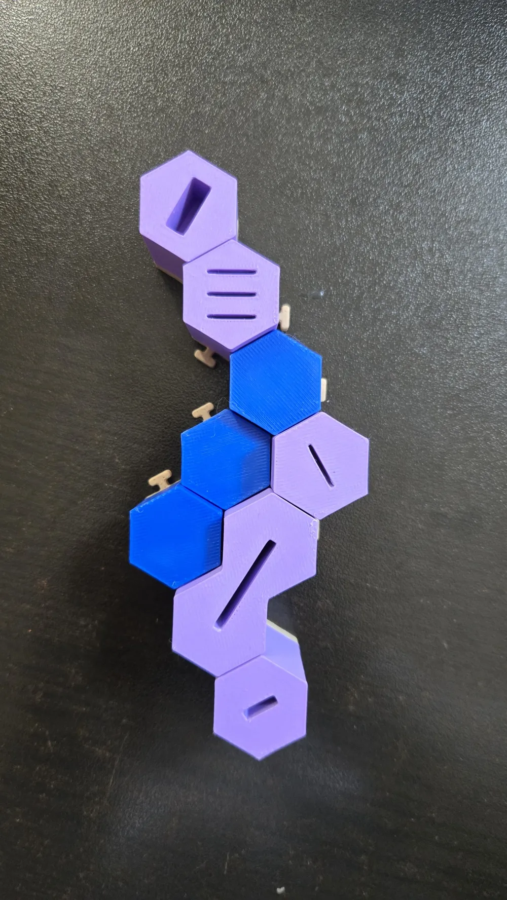 HexDeck - Modular Hex Organizer for USB, SD etc - Free 3D Print Model ...