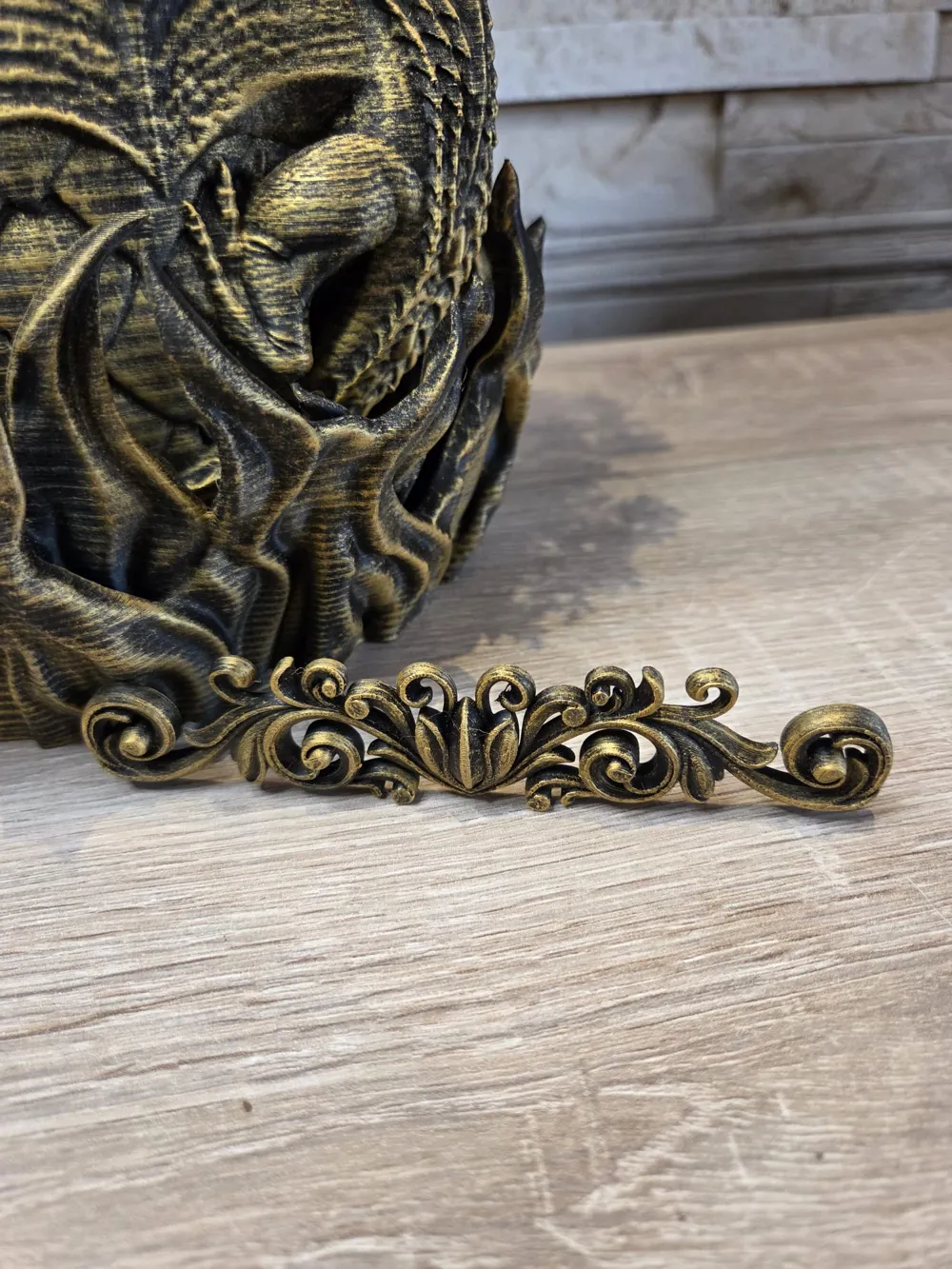 Vintage Ornament Frame - Free 3D Print Model - MakerWorld