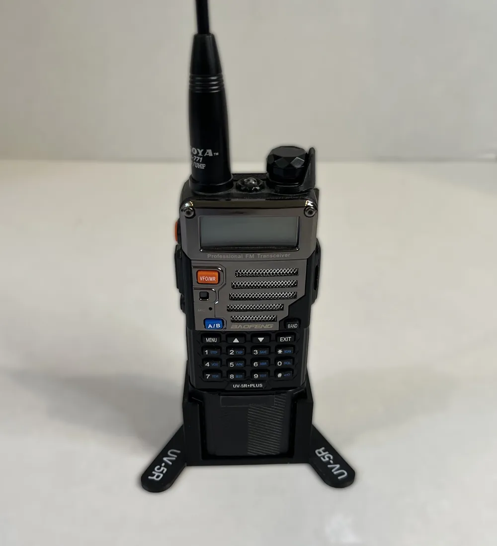 Baofeng UV-5R Stand by ES Prints MakerWorld: Download Free 3D Models