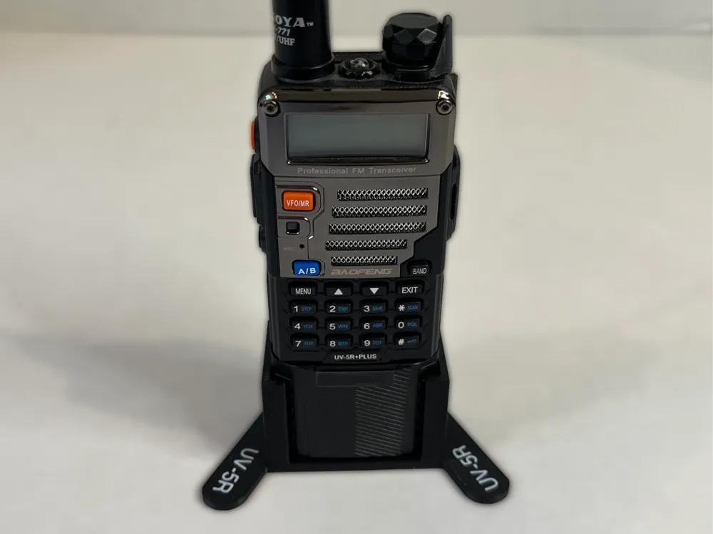 Baofeng UV-5R Stand by ES Prints MakerWorld: Download Free 3D Models