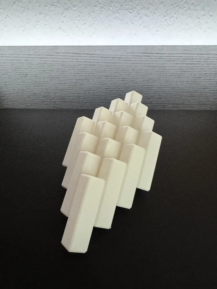 Cube Fidget Lumineux avec Support d'Art par Peter Noorlander MakerWorld ...