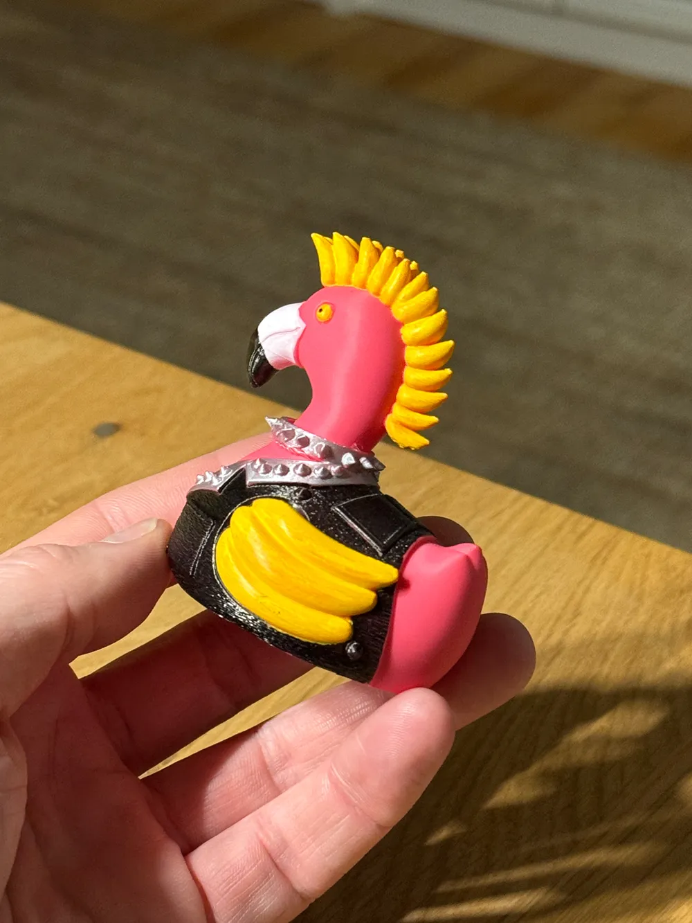 Funny Metal Flamingo Duck / rubber duck / banana - Free 3D Print Model ...