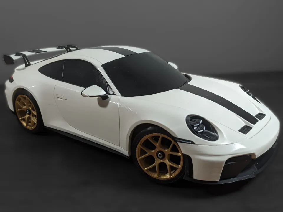 Porsche 911 992.2 GT3—1:10 Scale Model/RC Car by Cormango MakerWorld ...