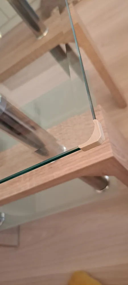 Glass table corner by Kamil3kMakerWorld: Download Free 3D Models
