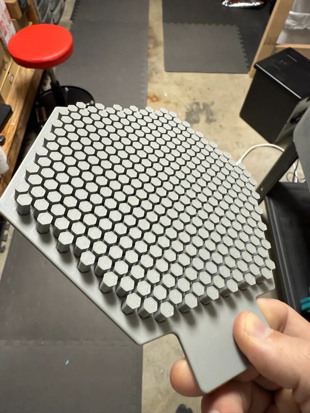 Hex Pin Art Pinscreen Fidget Toy by AbombDesigns - MakerWorld