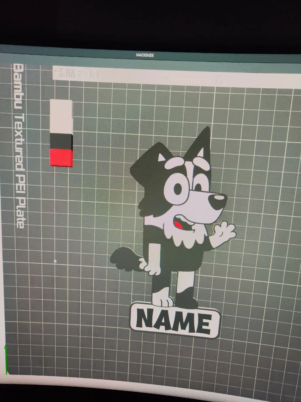 MACKENZIE-TU NOMBRE - YOUR NAME - Free 3D Print Model - MakerWorld
