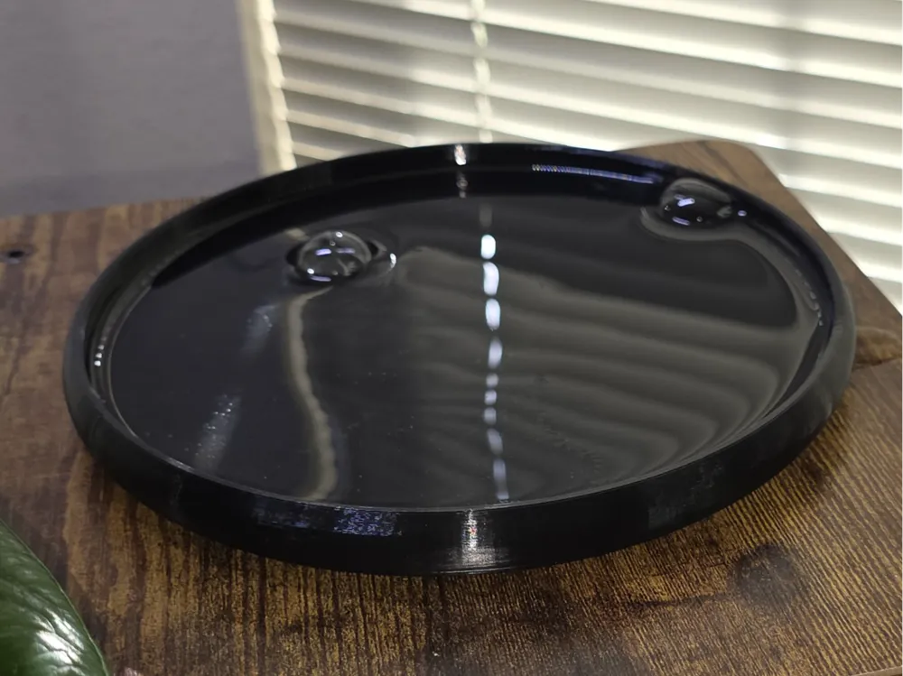 Round Drip Drain Tray - Free 3D Print Model - MakerWorld