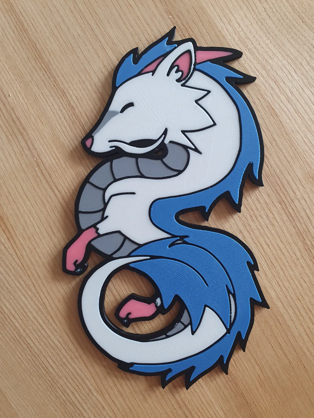 Haku - customizable keychain dragon by rondel MakerWorld: Download Free ...