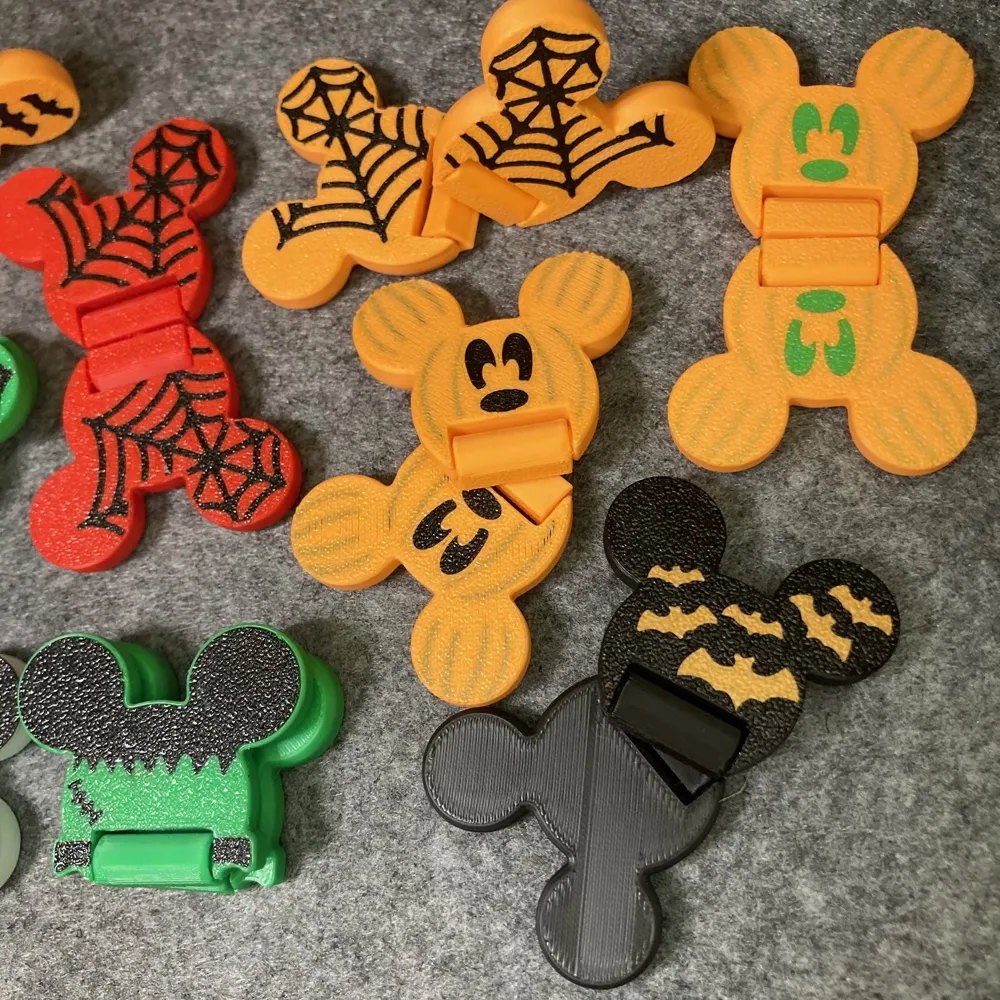 Mickey Mouse Halloween Slip and Slider Fidget Toys by SpacedOut ...
