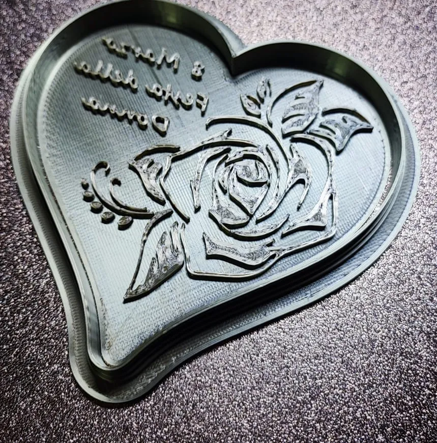 cutter cookies 8 March - Heart v.2 by SavMjet - MakerWorld