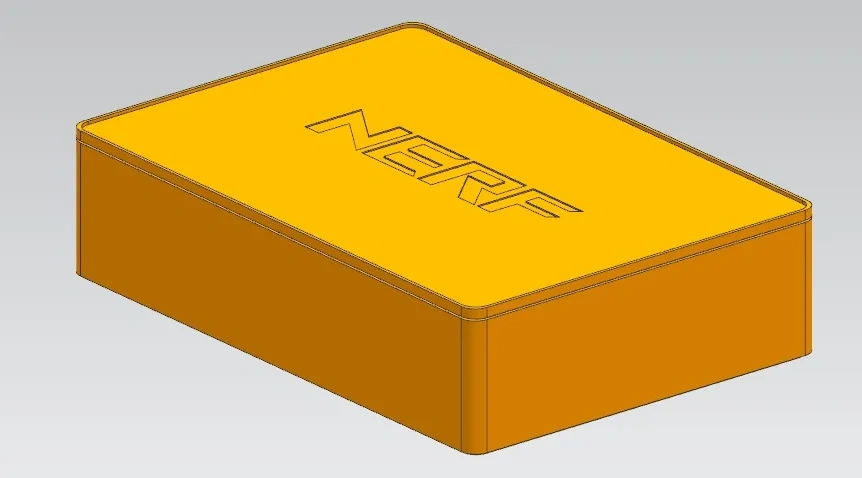 98-Dart Nerf Bullet Magnetic Storage Box by 全不重修 - MakerWorld