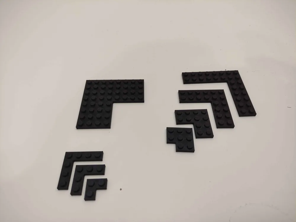 Bricks - LEGOs Compatible - Corrners - #6 - Free 3D Print Model ...